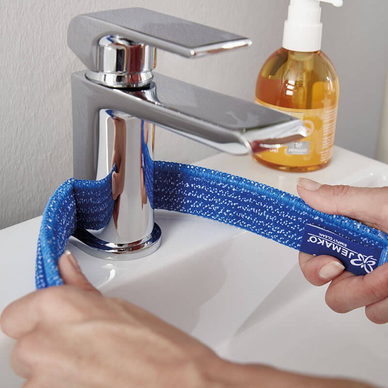 JEMAKO® Cleaning-fibre CleanStick 35 cm, blue fibre