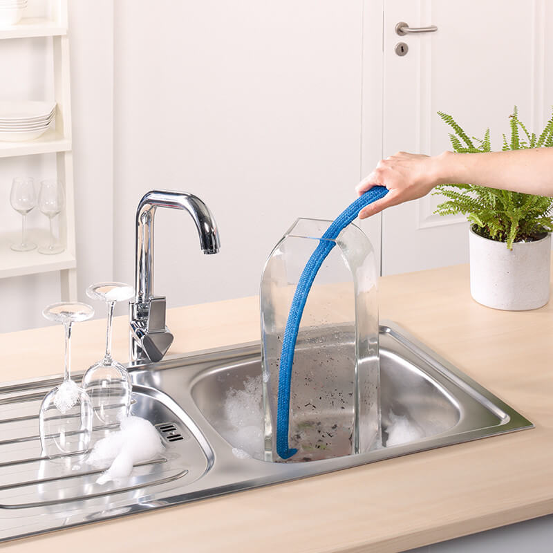 JEMAKO® Cleaning-fibre CleanStick 35 cm, blue fibre